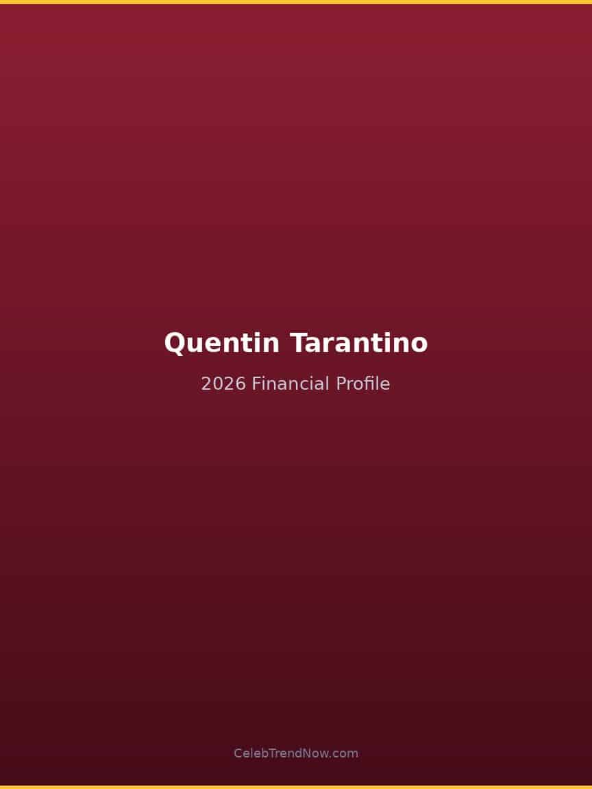 Quentin Tarantino Net Worth 2026: Total Wealth, Salary Asse